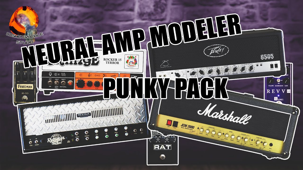 Neural Amp Modeler NAM PunkyPack - YouTube