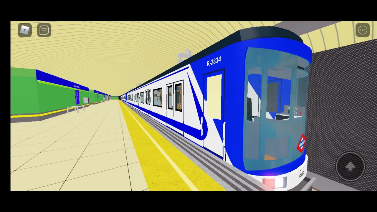 Metro de Madrid. Alonso Martínez en Roblox - YouTube