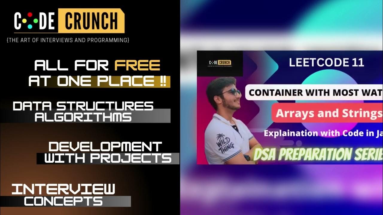 Code Crunch Academy: DSA, Java, Development & Interview Mastery – Free Course Playlists with ...
