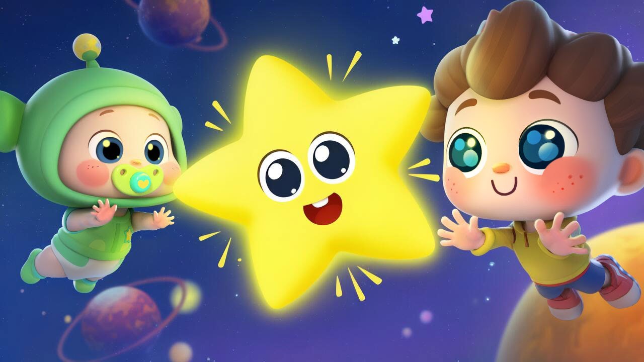 Bintang Kecil | Lagu Pengantar Tidur 😴| Lagu Anak-anak | Ayo！Neo ...