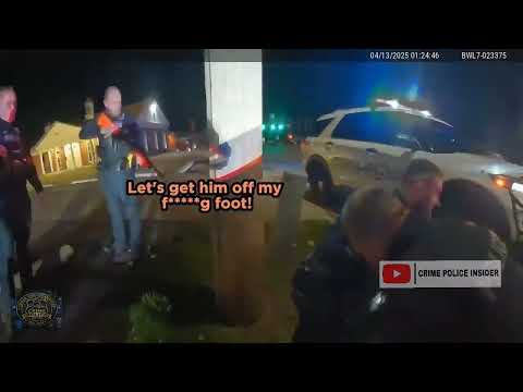 Man Keeps Ramming into Police Cars, Doesn't End Well #shorts #usa 