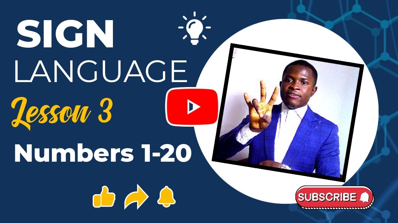 Learn How to Sign Numbers - YouTube