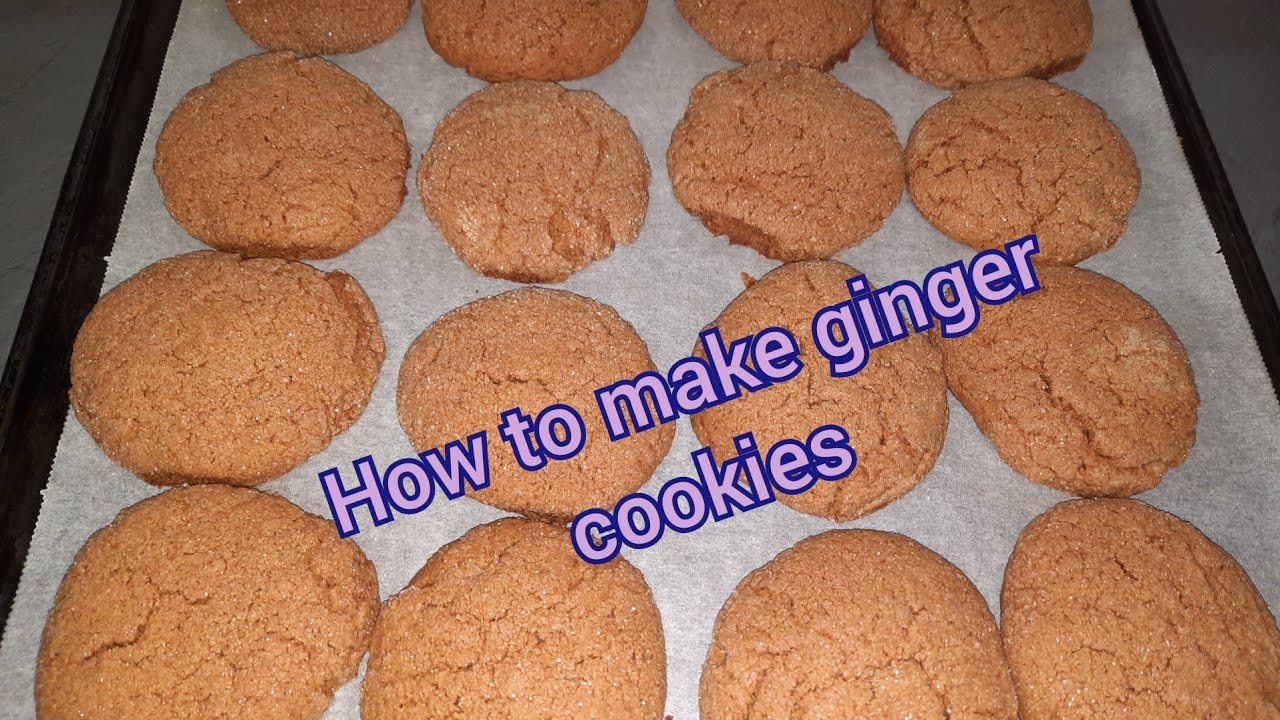 How To Make Ginger Cookies YouTube how-to-make-ginger-cookies-youtube