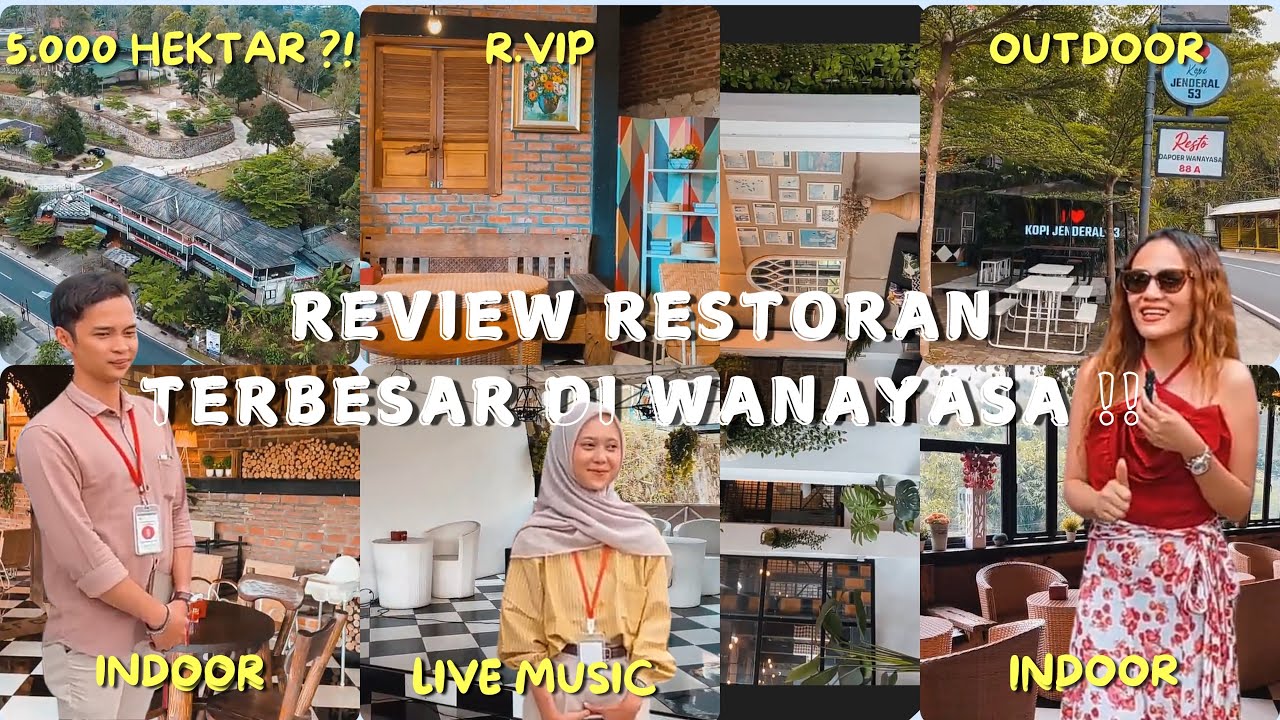 DAPOER WANAYASA 88A - JAMILA REVIEW RESTO TERBESAR DI WANAYASA - YouTube