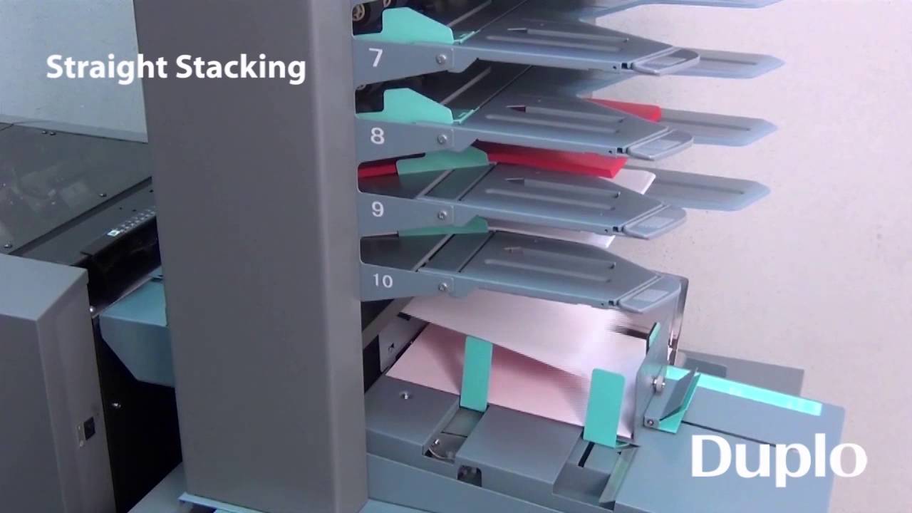 DUPLO DFC 100 / DFC 101 / COMPAGINADOR POR FRICCIÓN (10 BANDEJAS) l EM ...