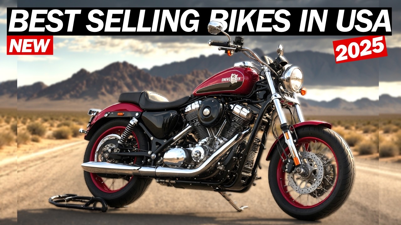 Top 9 Best Selling Motorcycles In the USA - YouTube