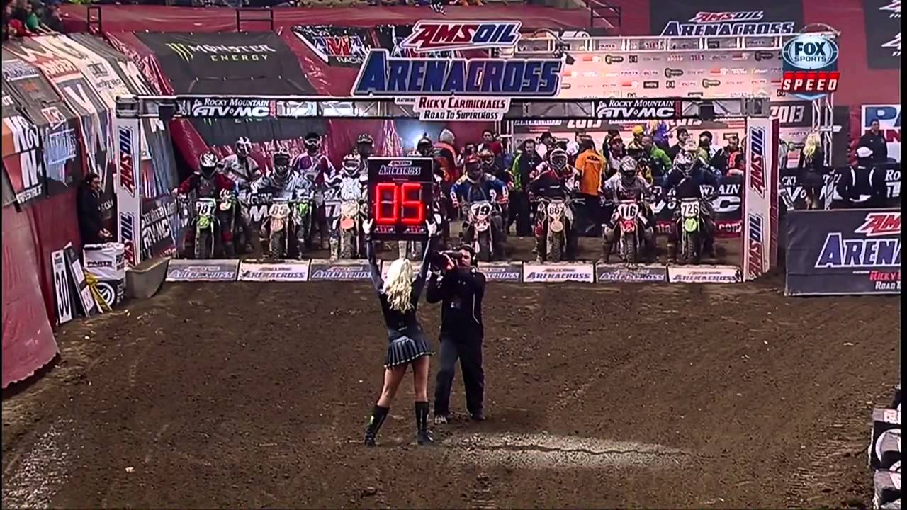 2013 AMA Arenacross Round 1 Worcester HD 720p - YouTube