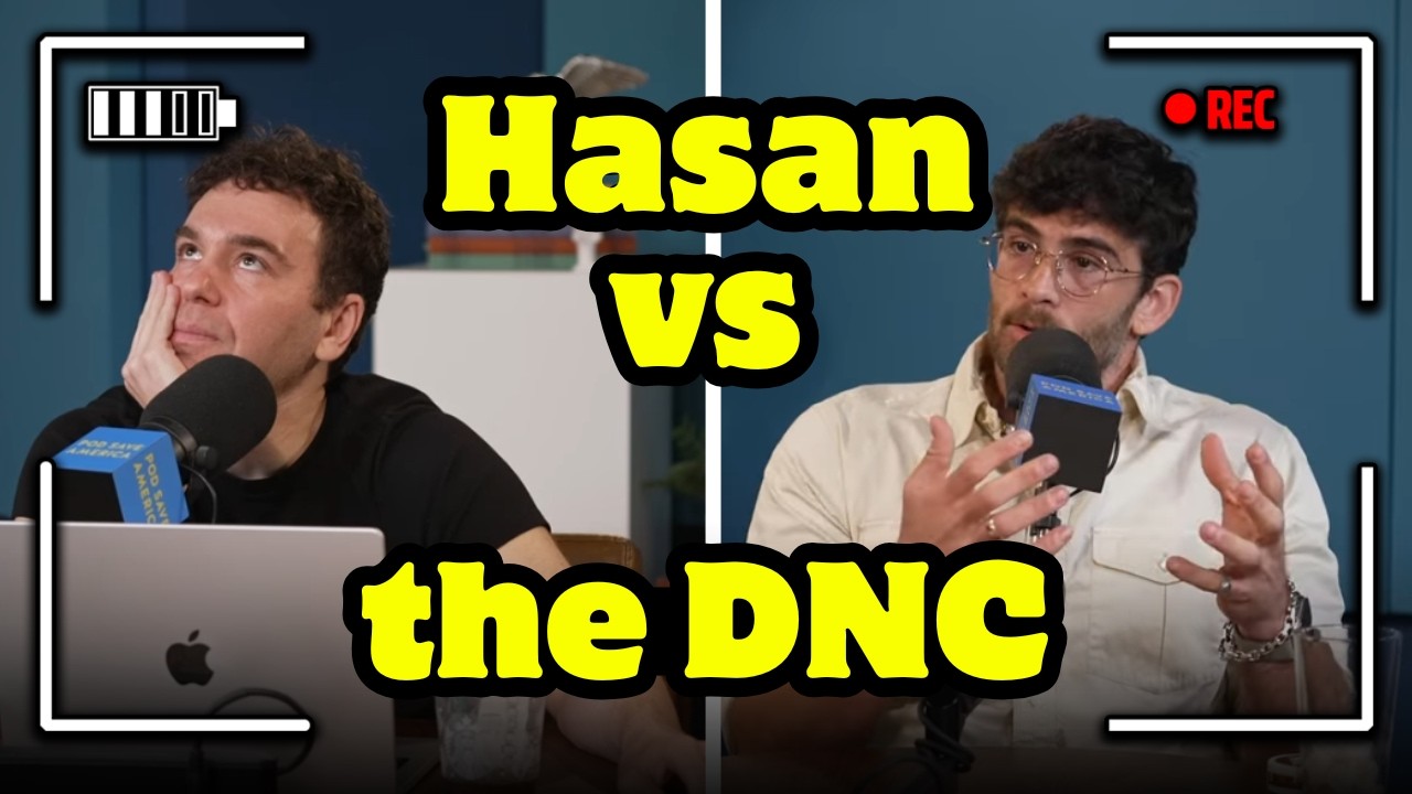 Hasan Piker debates Pod Save America's John Lovett - YouTube