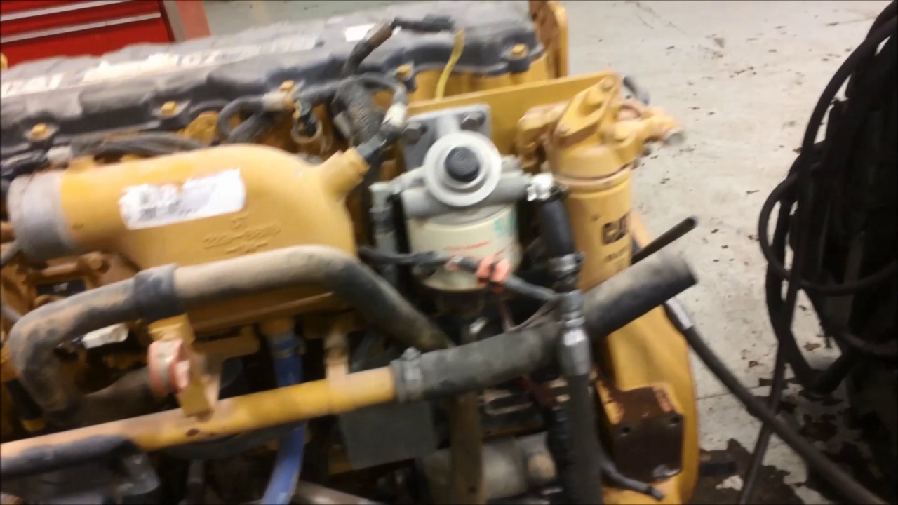 Caterpillar C7 Acert Engine - YouTube