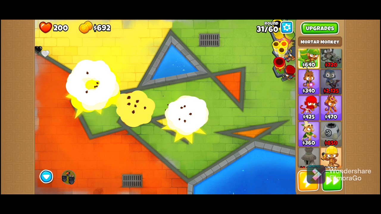 How to get xp for mortar monkey! - YouTube