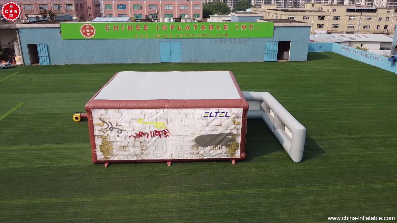 Removable inflatable structure military training tent inflatable house ...