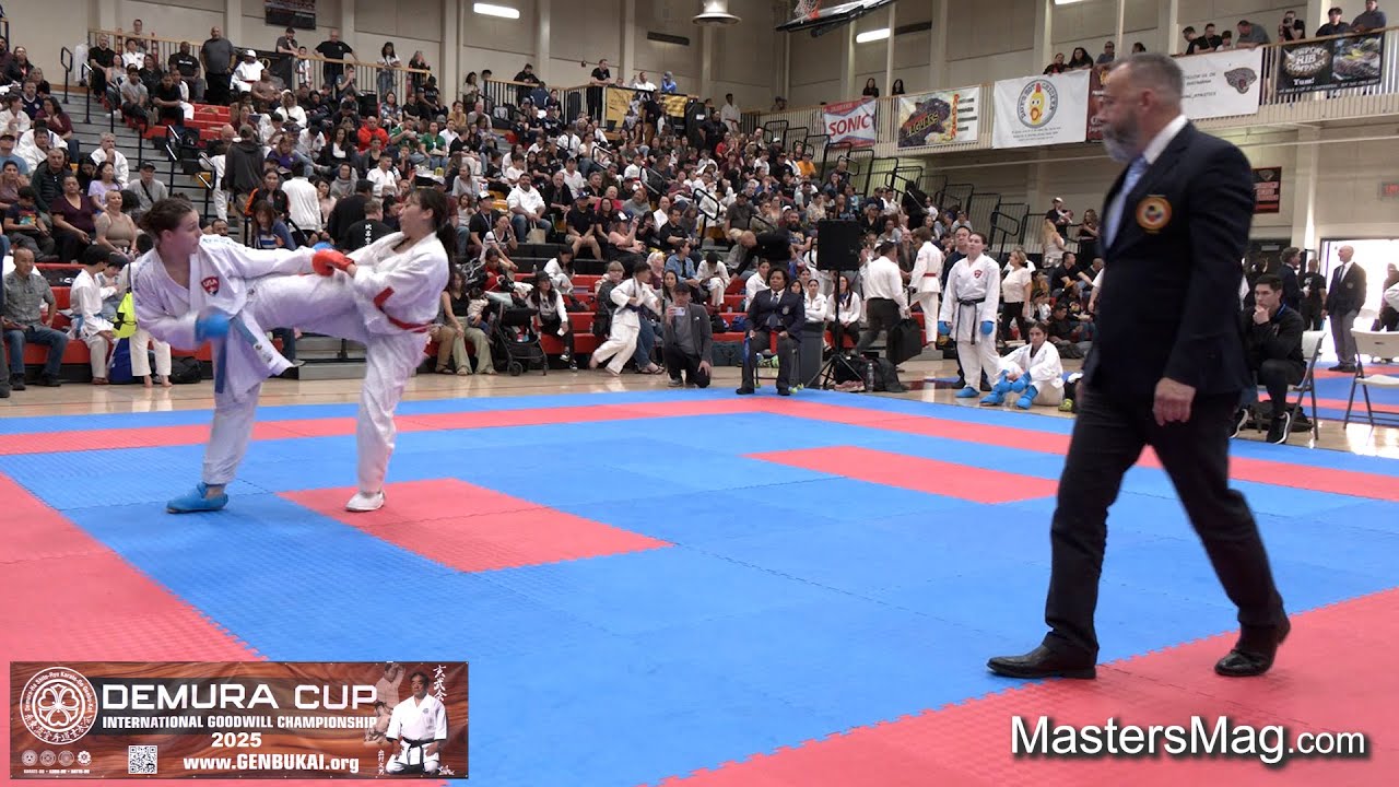 Demura Cup 2025 - KUMITE Women P8 - YouTube