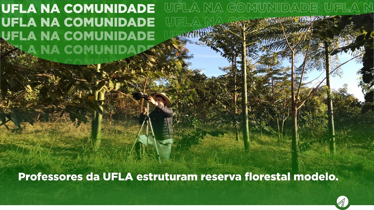 Professores da UFLA estruturam reserva florestal modelo - YouTube