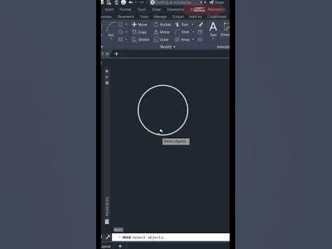 تحويل الدائرة الى بولى لاين فى الاتوكاد Convert Circle to Polyline In Autocad #shorts - YouTube