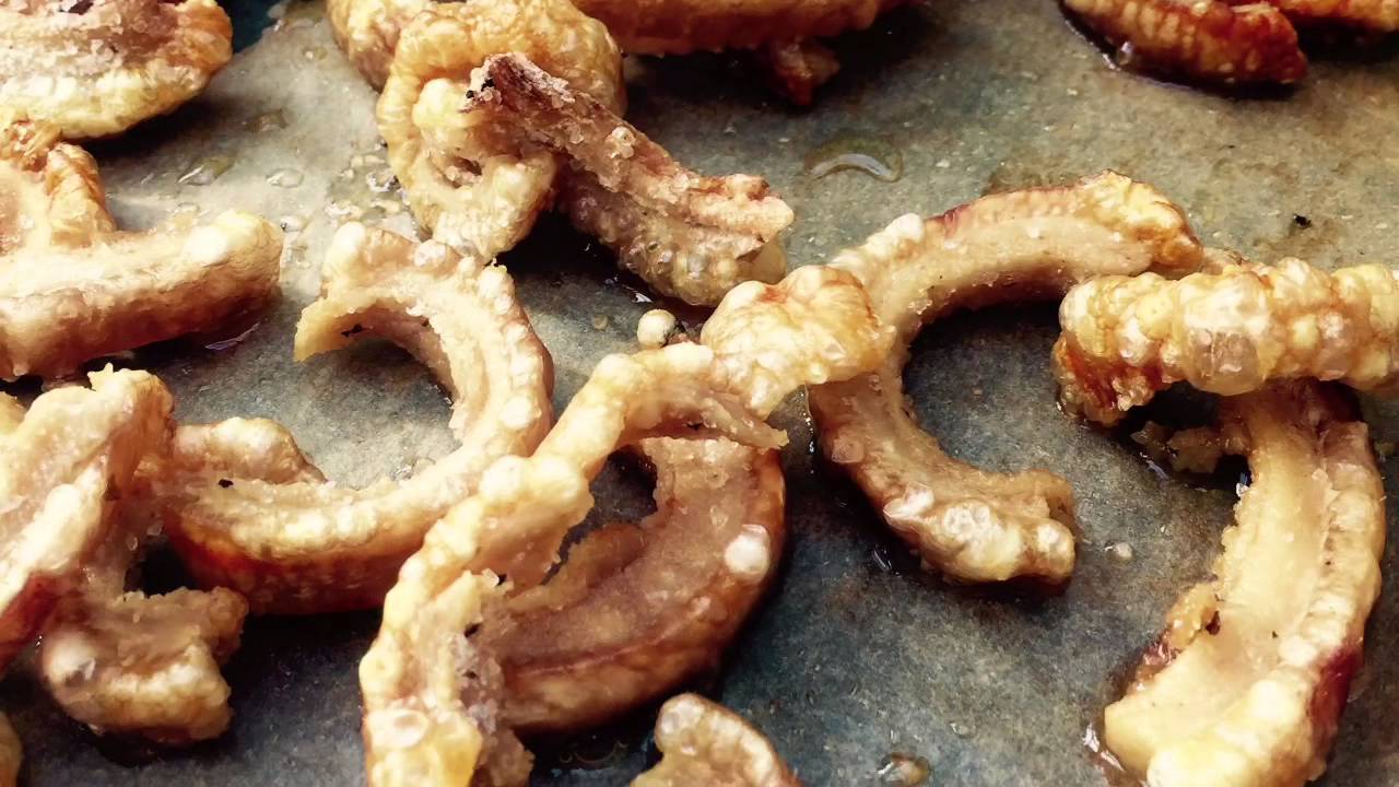 Pork Scratchings - YouTube