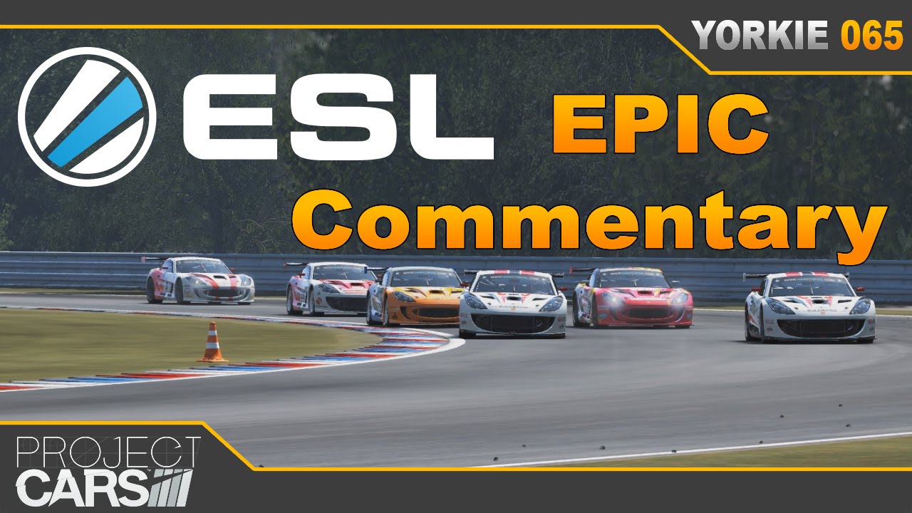 ESL Go4 Cup Project Cars February Finals: Race 2 - Brno - YouTube