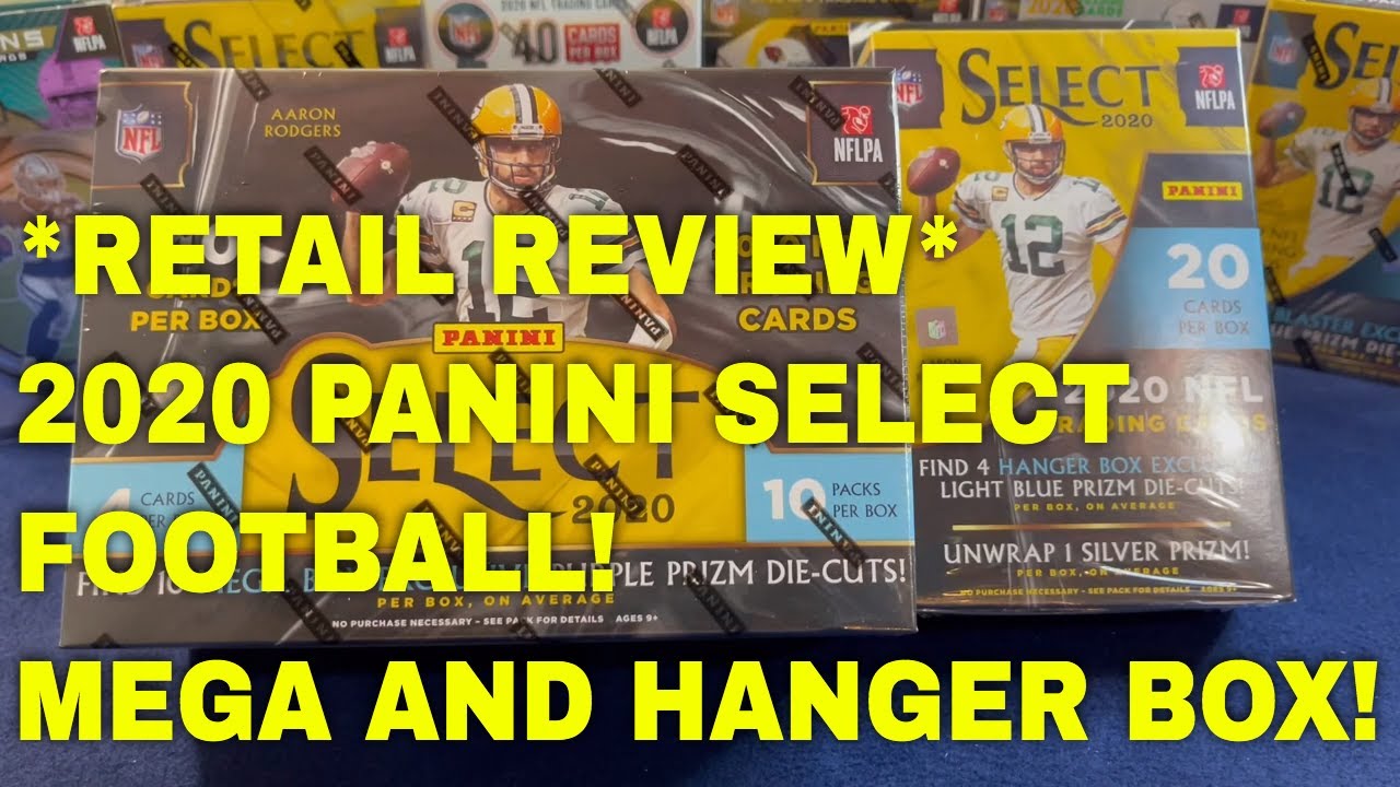 2020 PANINI SELECT NFL CARDS TARGET MEGA AND HANGER - YouTube