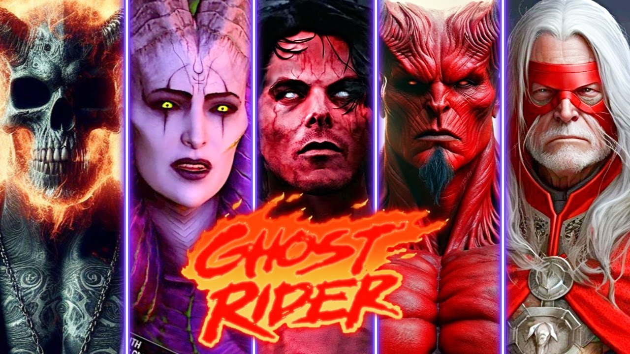 50 (Every) Brutal & Destructive Ghost Rider Villains - Backstories ...