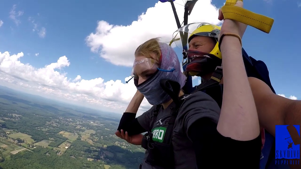 Skydive Pepperell - 07/30/20 Signe Kula - www.skyjump.com - YouTube