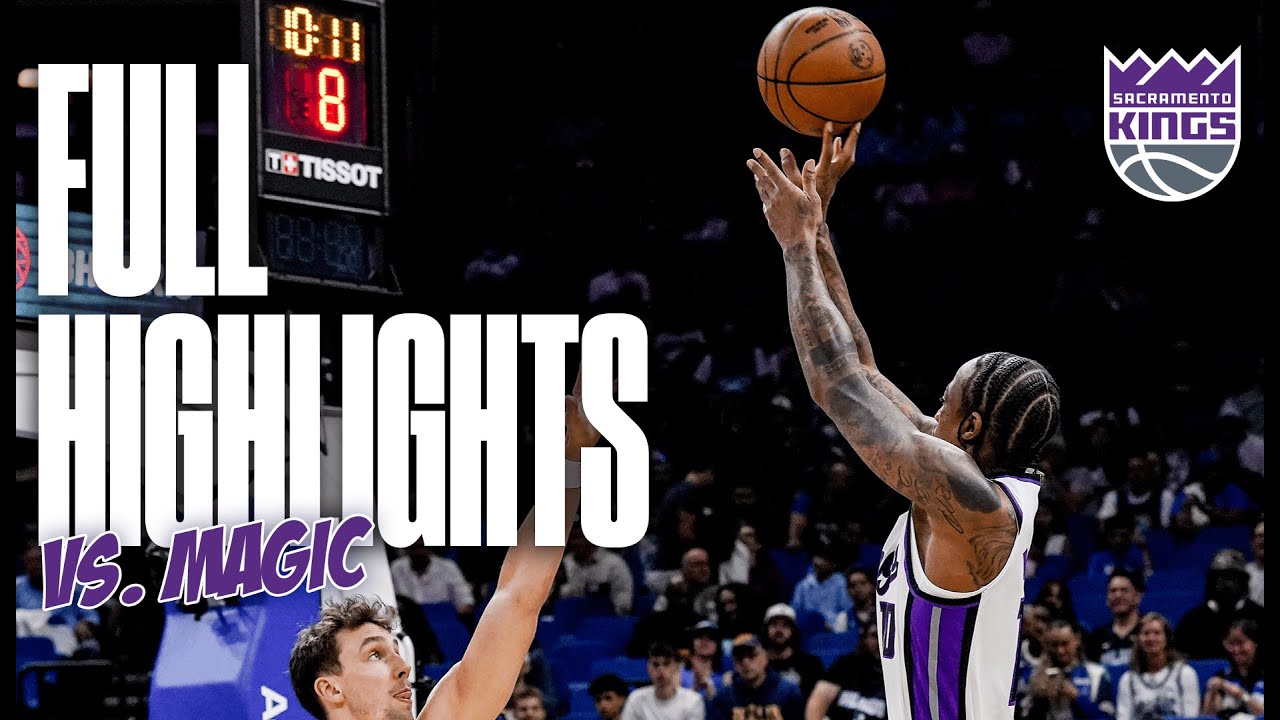 Full Game Highlights | Kings vs. Magic 3.29 .25 - YouTube