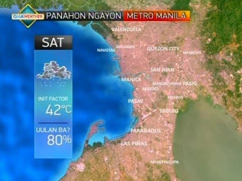 BT: Weather update as of 12:18 p.m. (May 27, 2017) - YouTube