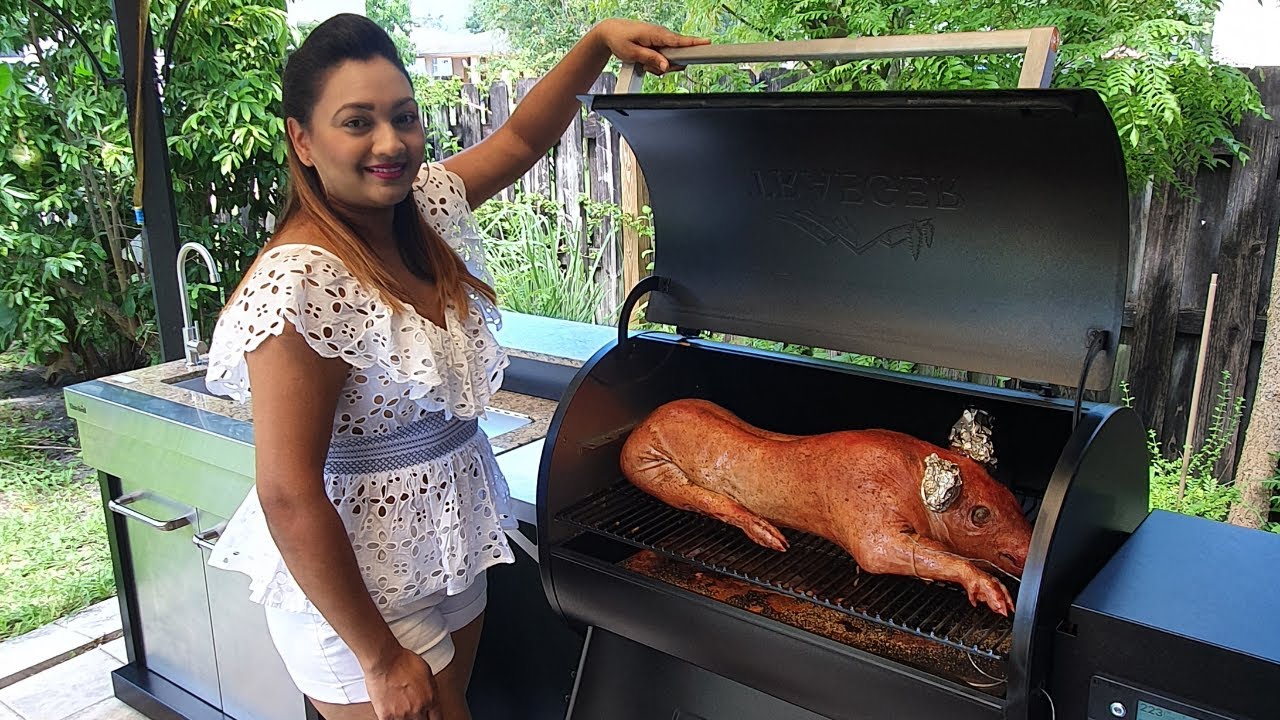 Roasting A Whole Suckling Pig In My Traeger Ironwood 885 Episode 1057