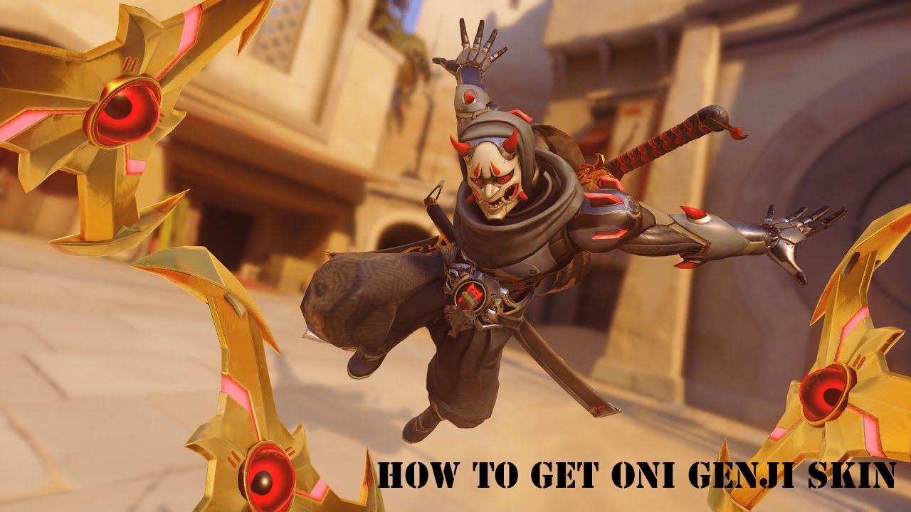 Overwatch - How to get Oni Genji Skin FAST (EVENT ENDED)!!! - YouTube