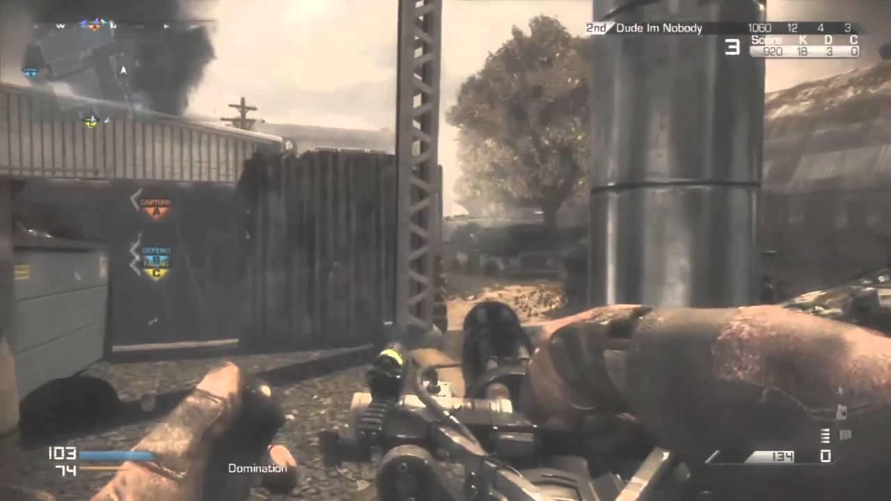 Cod Ghosts: Unique Mini-Gun Only KEM! Check Out Crash! - YouTube