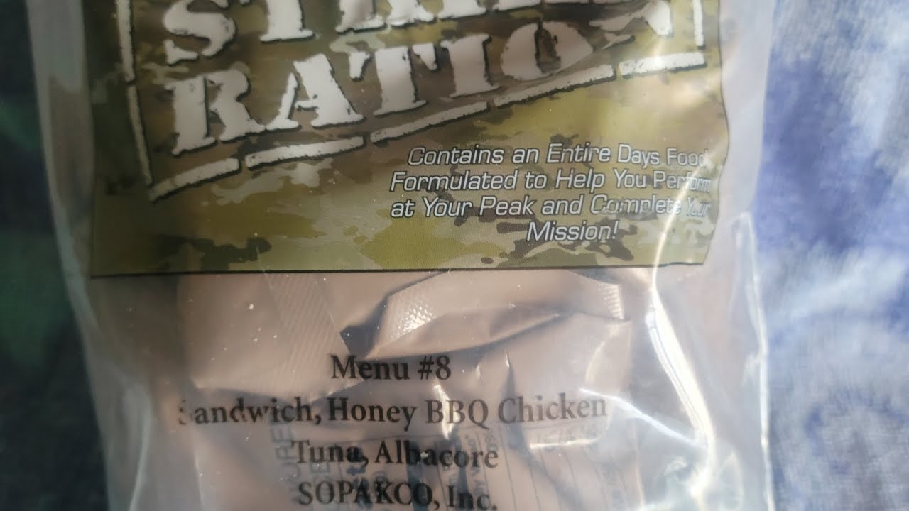 Part 1 2022 FSR menu 8 sandwich bbq honey chicken and tina. very good ...