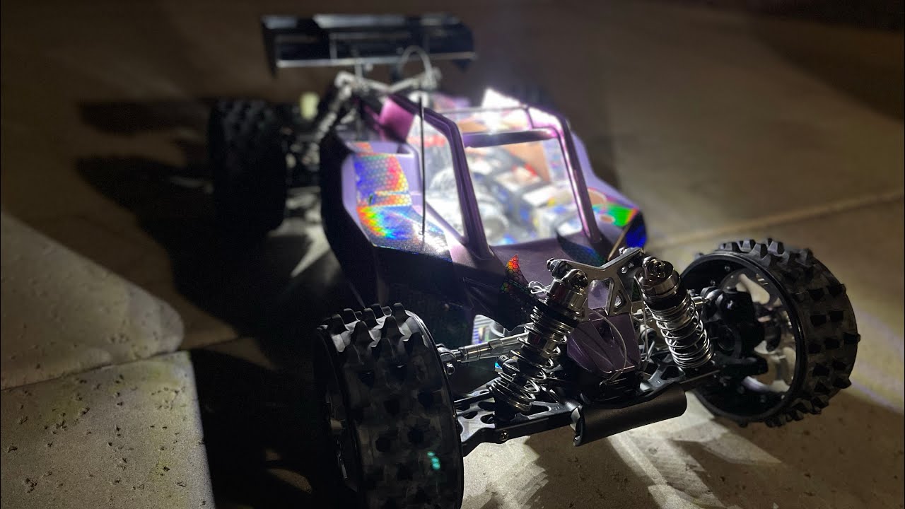 BRUSHLESS LOSI 5B QUICK MESH CHECK BEFORE BIG RIP!! - YouTube