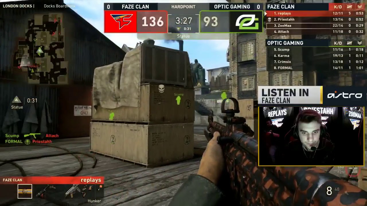 FaZe Clan Grand Finals Listen-In #2 | Powered by ASTRO Gaming - YouTube