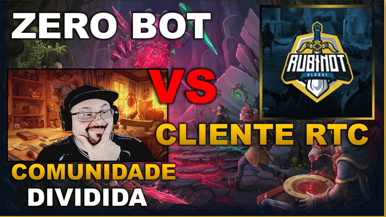 RUBINOT - ZERO BOT VS CLIENTE RTC | COMUNIDADE DIVIDIDA E AGORA? - YouTube