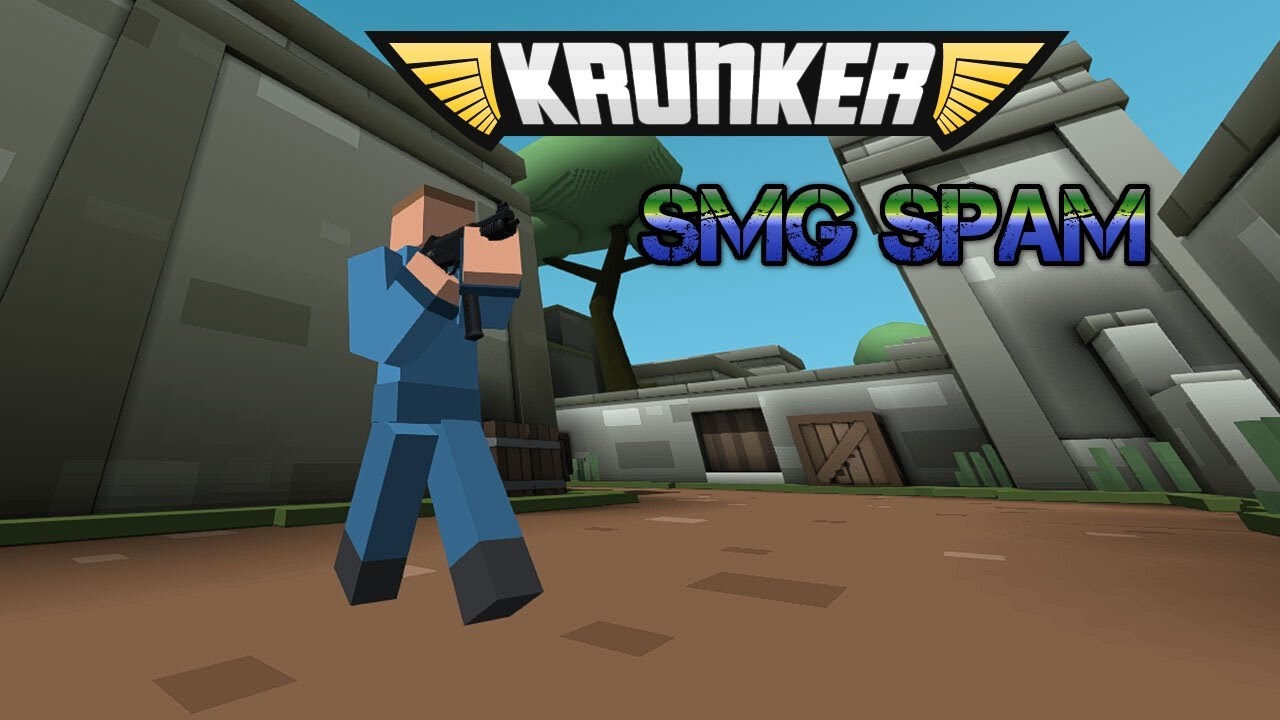 krunker.io gameplay does smg spam win games? - YouTube