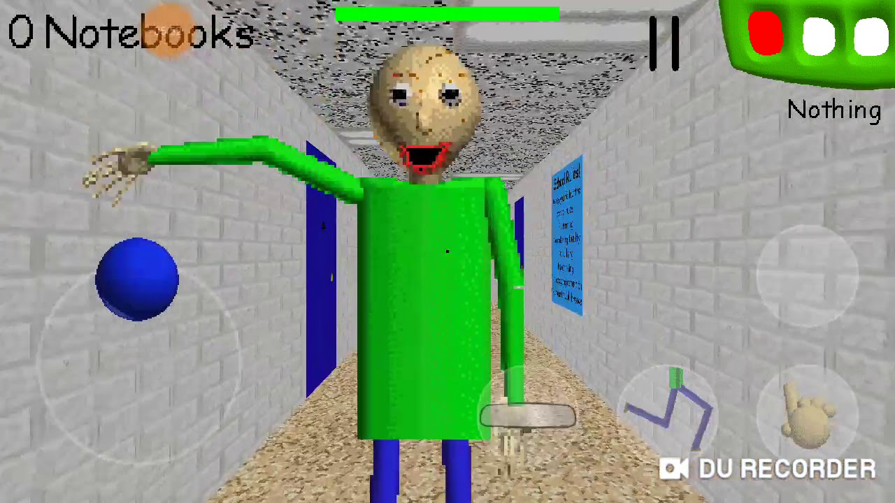 Baldi please no part 2 - YouTube
