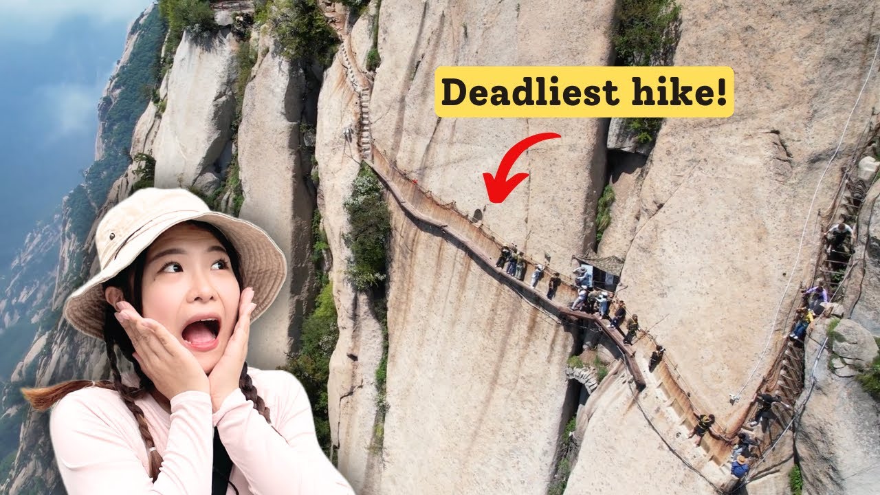 Huashan Mountain, deadly plank walk | China EP2 - YouTube