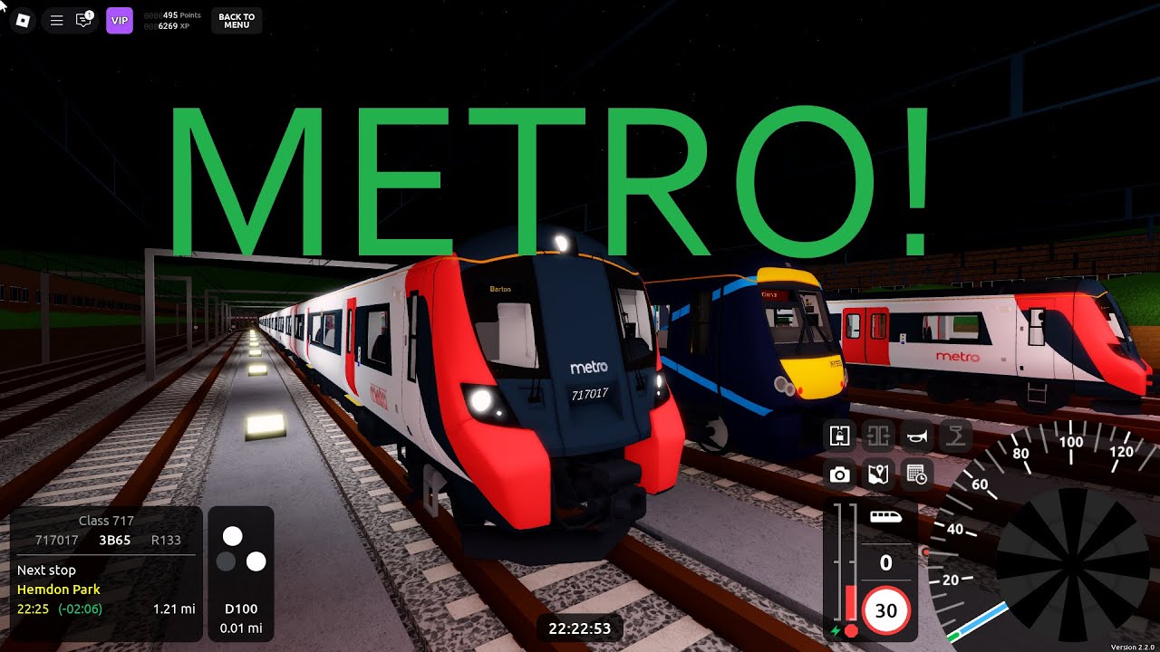 Driving the NEW SCR METRO! - YouTube