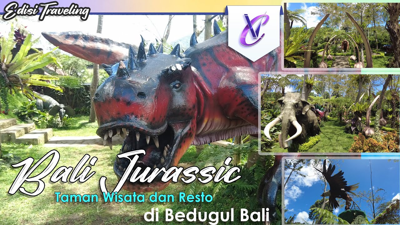 Wisata BALI JURASSIC Bedugul Bali I Ada DINOSAURUS di Bali, Taman ...