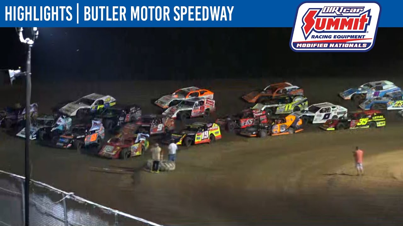 DIRTcar Summit Modifieds Butler Motor Speedway August 18, 2021 ...