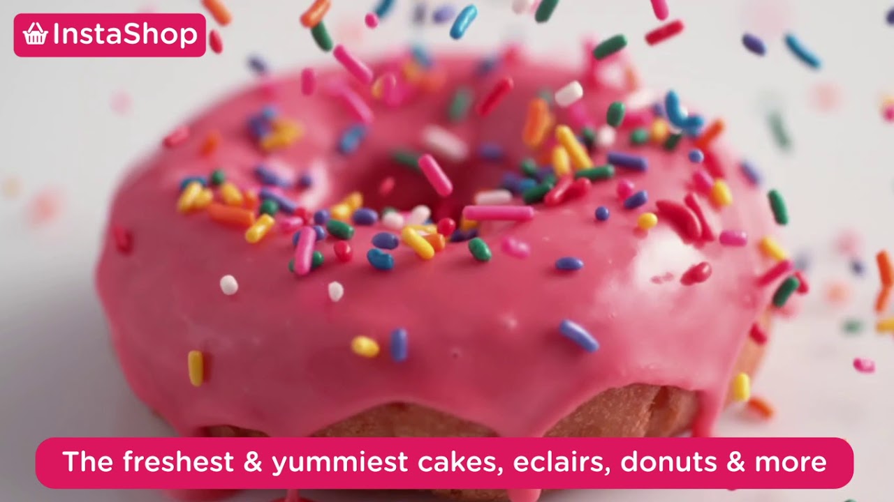 Treat yourself with Cakes & Desserts on InstaShop! - YouTube