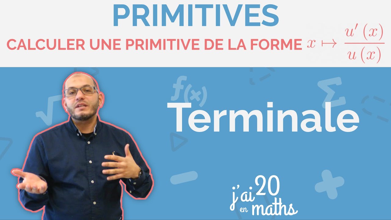 Calculer une primitive de la forme u'/u - Primitives - Terminale - YouTube