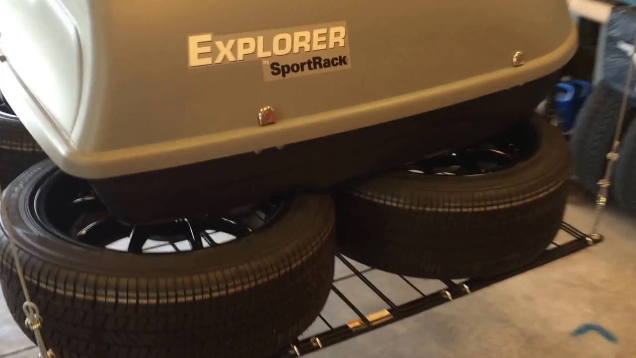 Cable Lift Storage Rack - YouTube