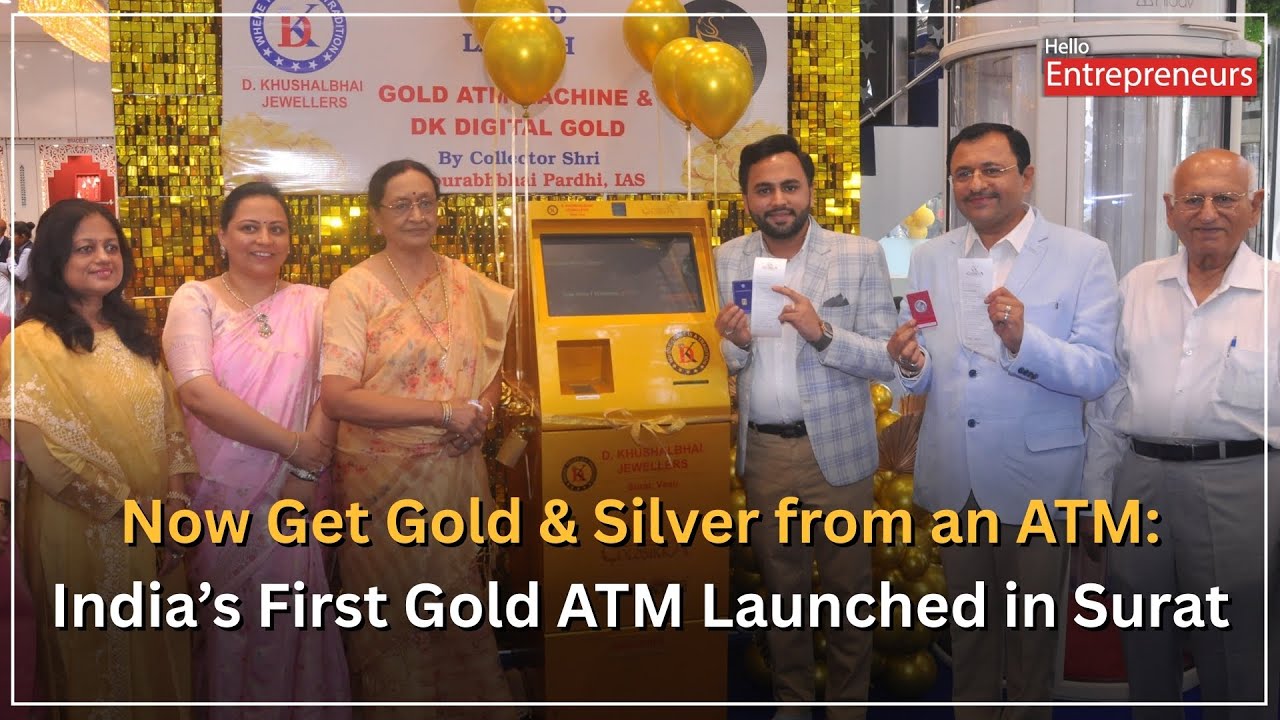 Now Get Gold & Silver from an ATM: India’s First Gold ATM Launched in ...