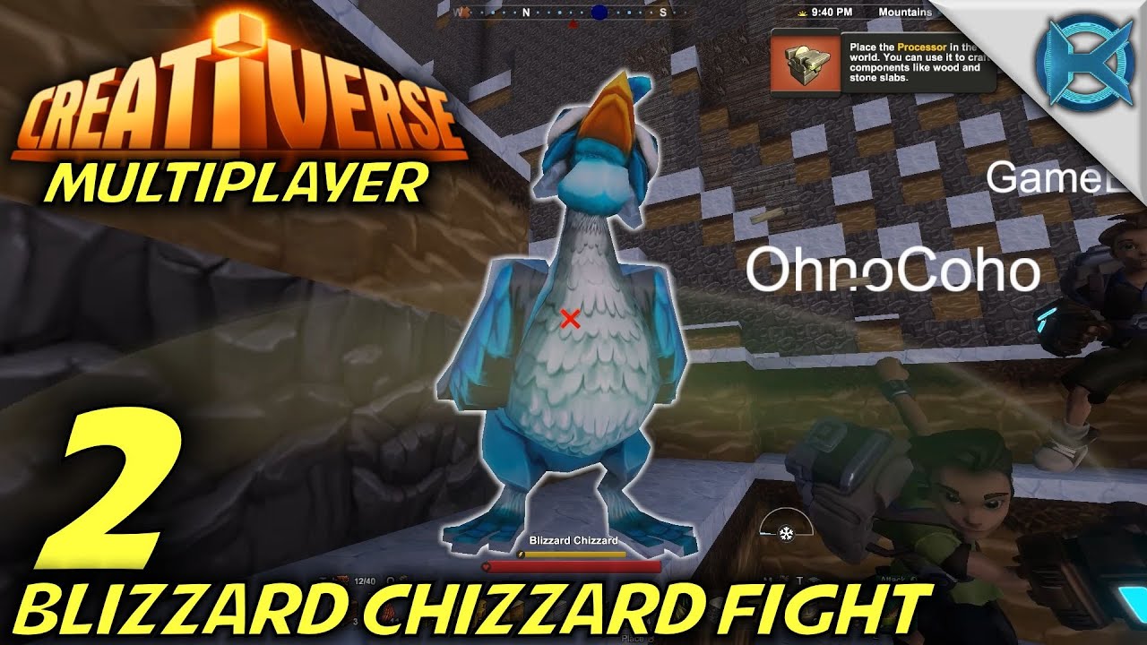 Creativerse -Ep. 2- Blizzard Chizzard Fight -Multiplayer Let's Play ...
