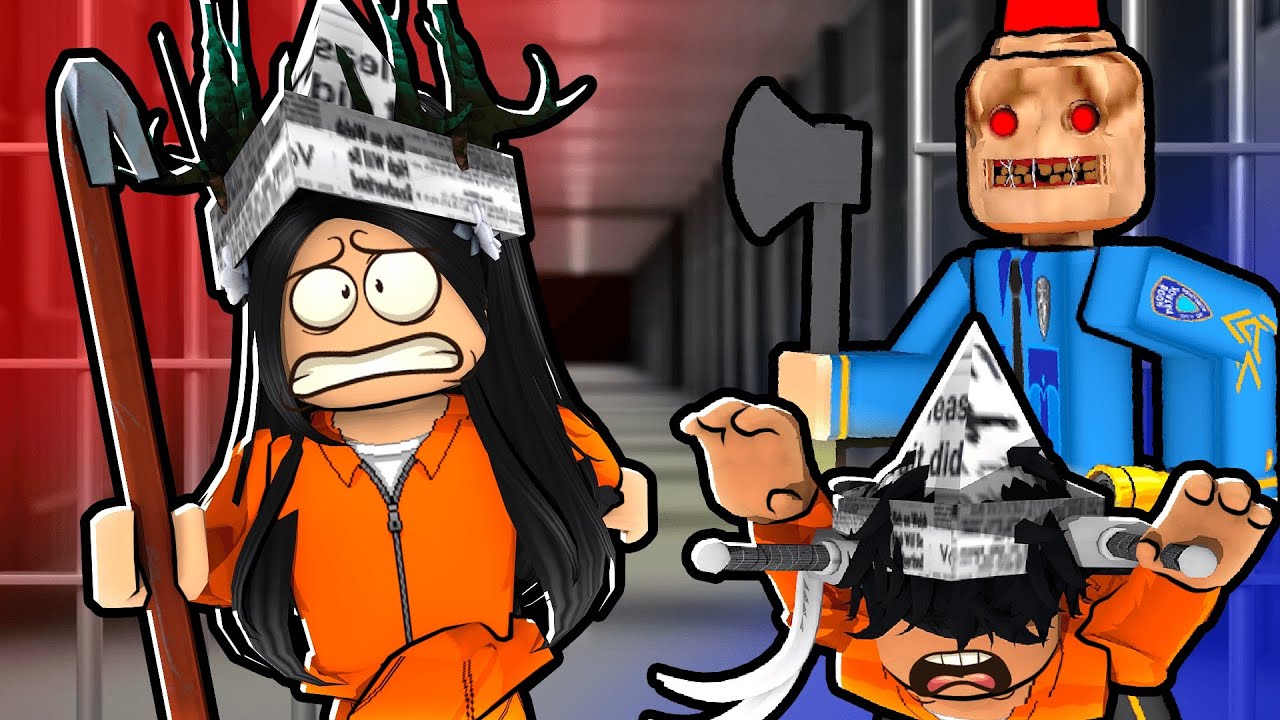 ROBLOX ESCAPE SIREN COPS PRISON! - YouTube