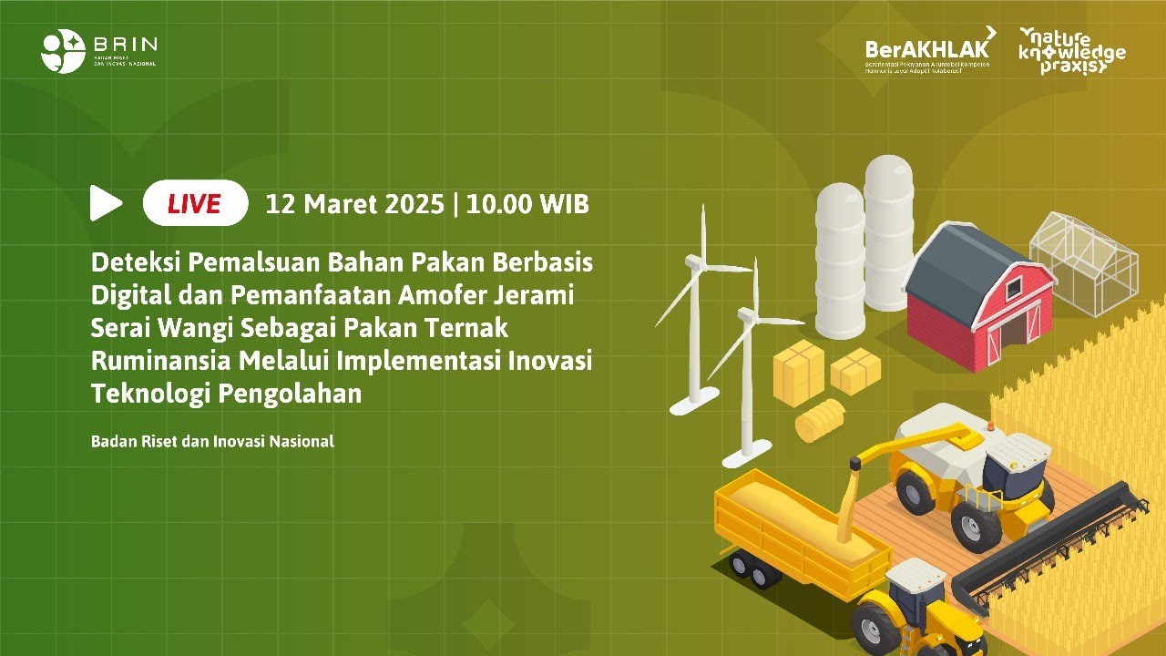 Webinar Ternak #1 Deteksi Pemalsuan Bahan Pakan Berbasis Digital dan ...