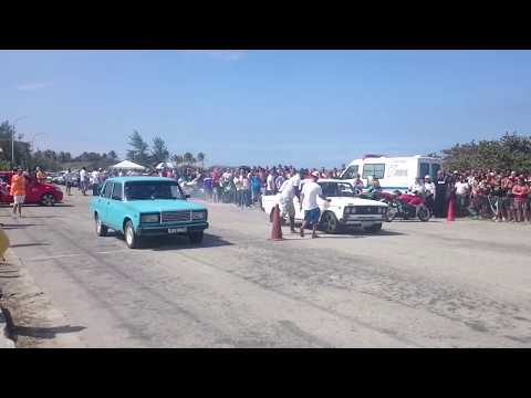 Cuba Racing CAR... Competencias de Ladas.      Excelencias del Motor