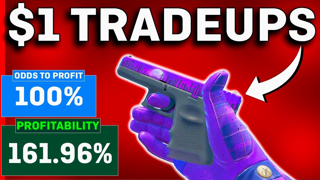 The MOST PROFITABLE Trade Ups In CS2 UNDER $1! (NO RISK) - YouTube