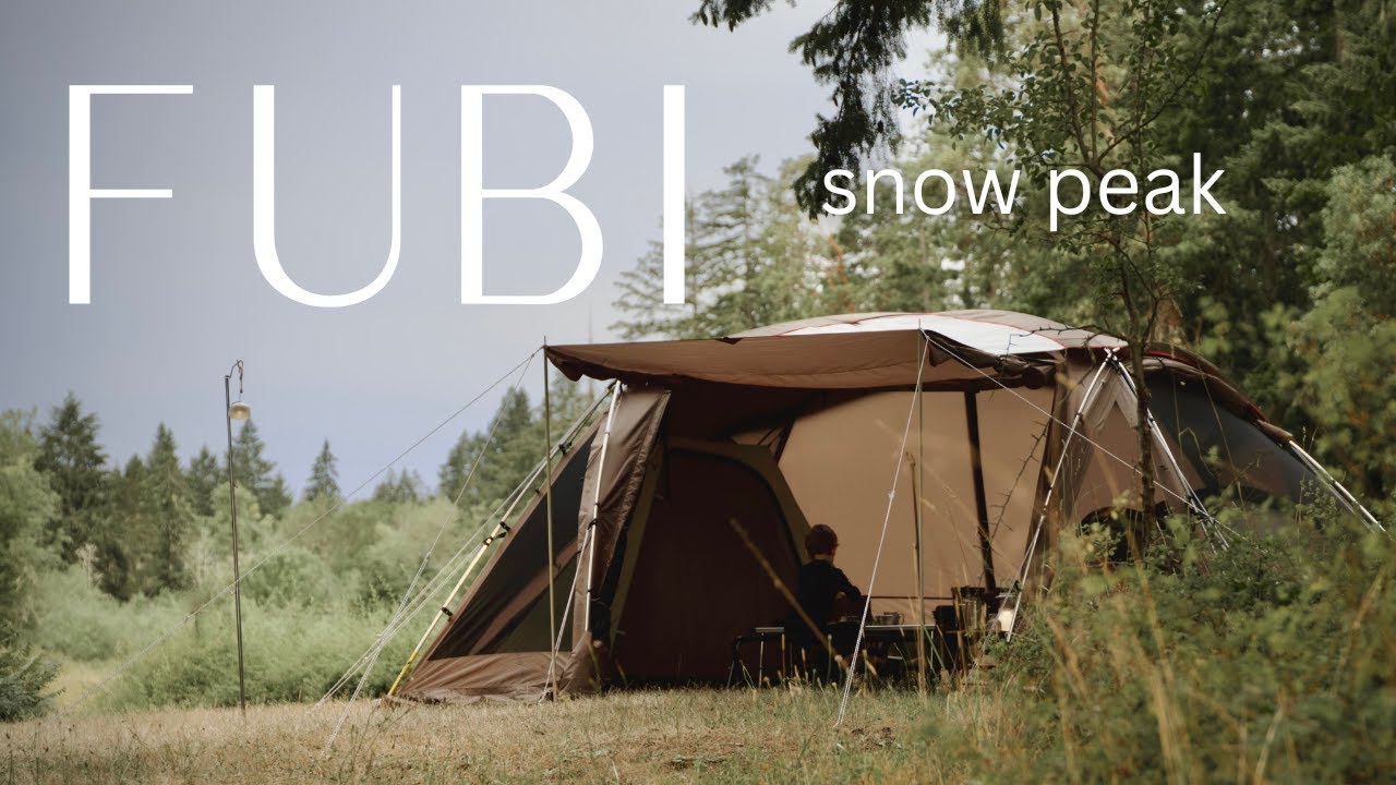 First Thoughts on the Snow Peak Fubi Shelter Style Tent - YouTube