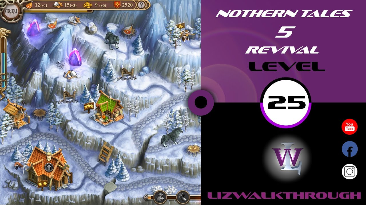 Northern Tales 5 Revival - Level 25 walkthrough - YouTube