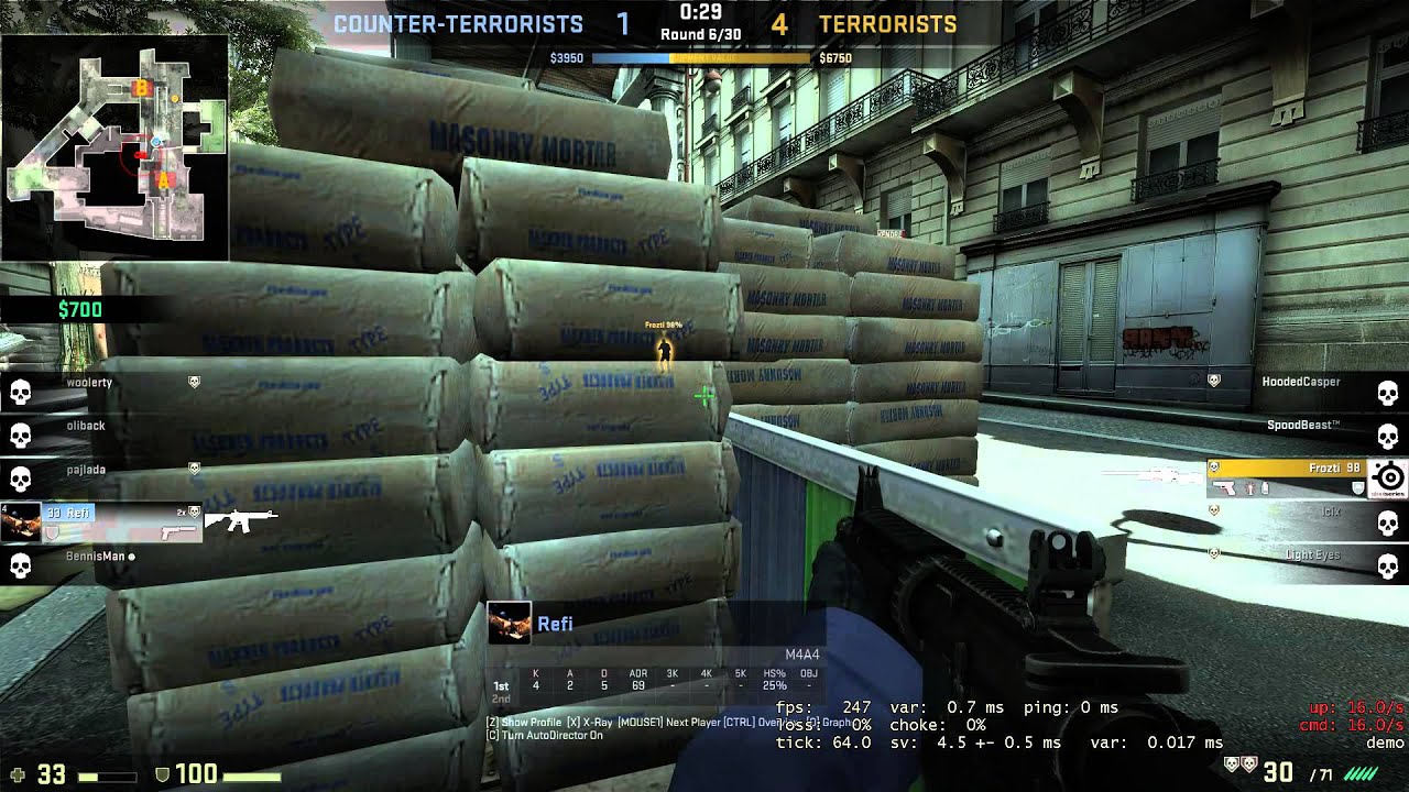 Counter Strike - Global Offensive Wall Hack Cheat Refi - YouTube